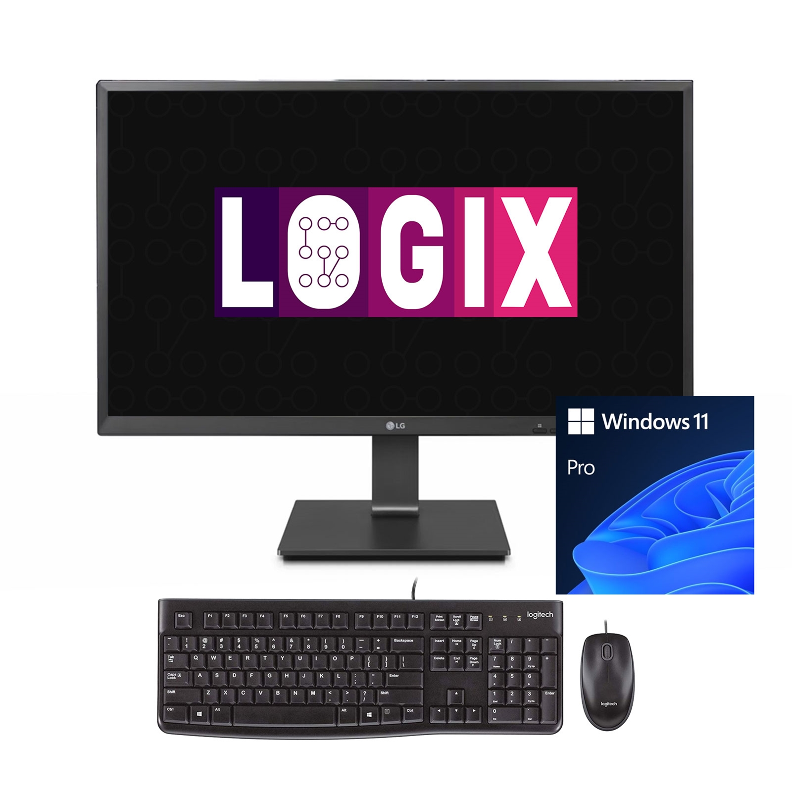 LOGIX Intel Quad Core 27 Inch Full HD All-in-One Business / Education ...